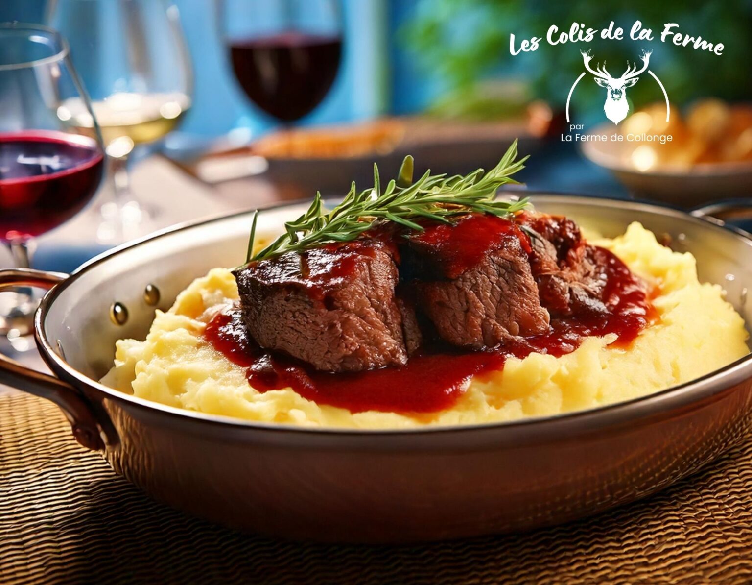 Paleron de Bœuf Braisé à la Sauce Vin Rouge et Épices - Les Colis de la ...
